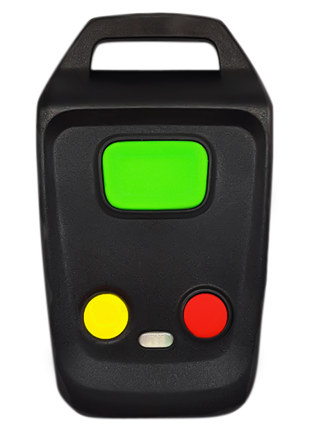 Bluetooth PTT Smart Button with Velcro | AINA Wireless